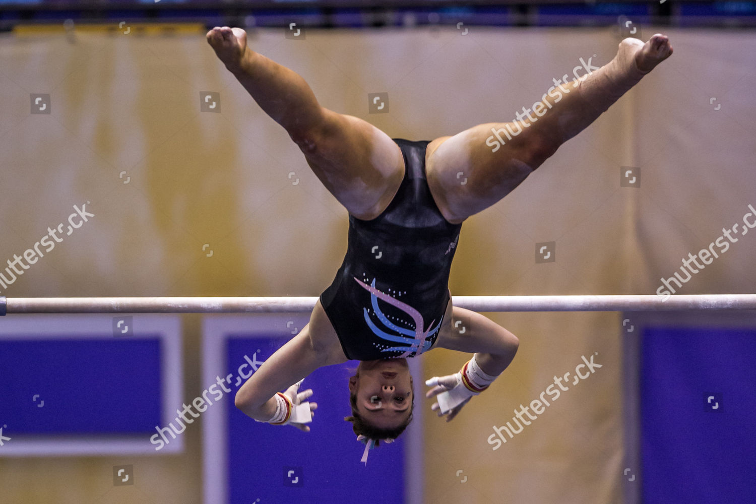Lsu Tigers Gymnast Ashleigh Gnat Warms Editorial Stock Photo - Stock ...