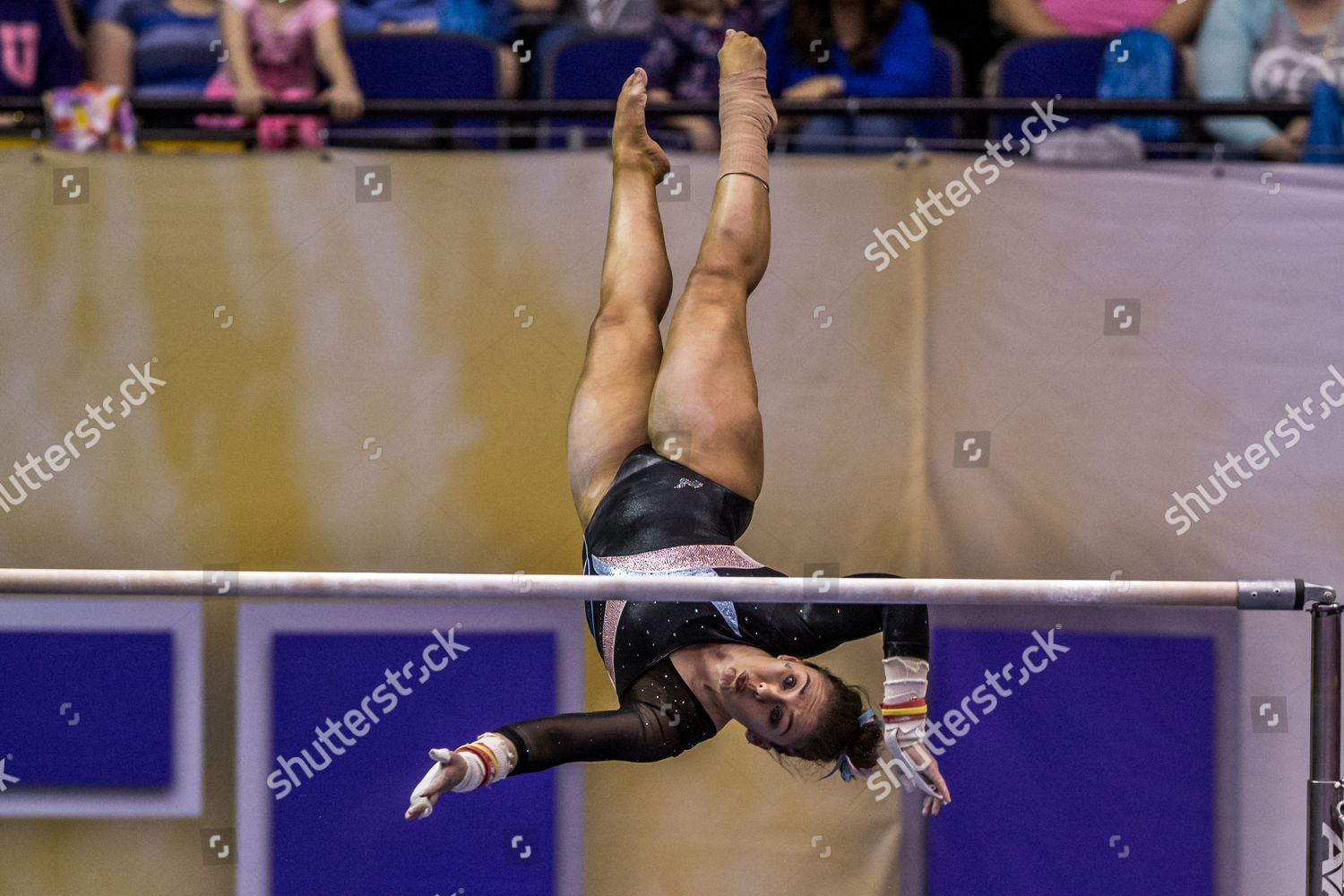 Lsu Tigers Gymnast Ruby Harrold Performs Editorial Stock Photo - Stock ...