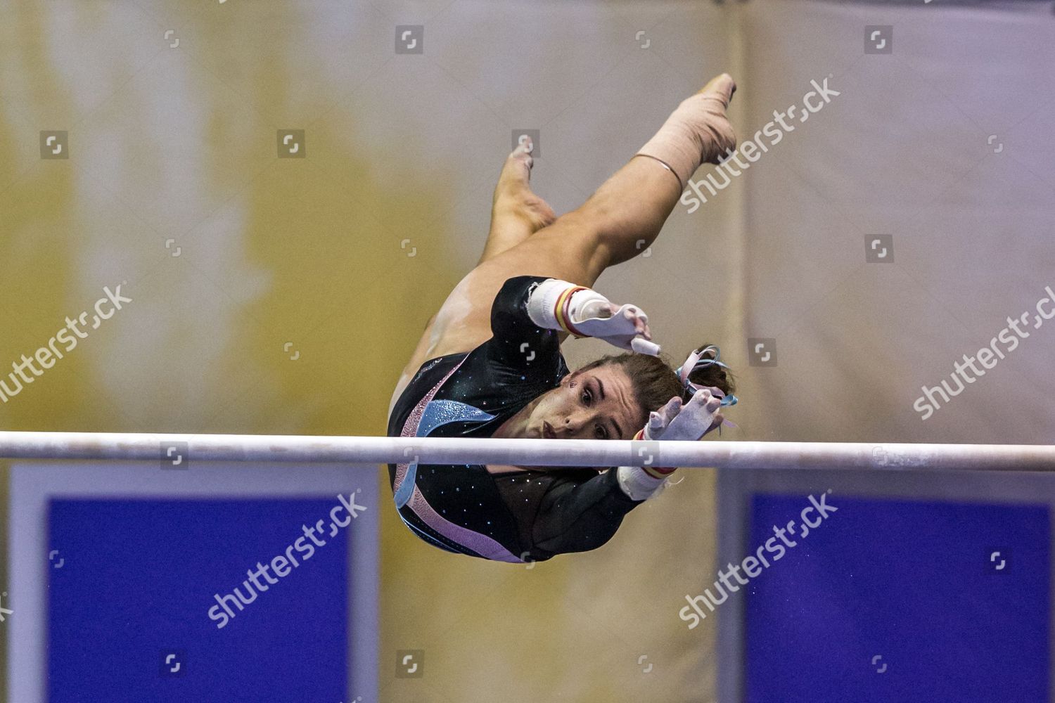 Lsu Tigers Gymnast Ruby Harrold Performs Editorial Stock Photo - Stock ...