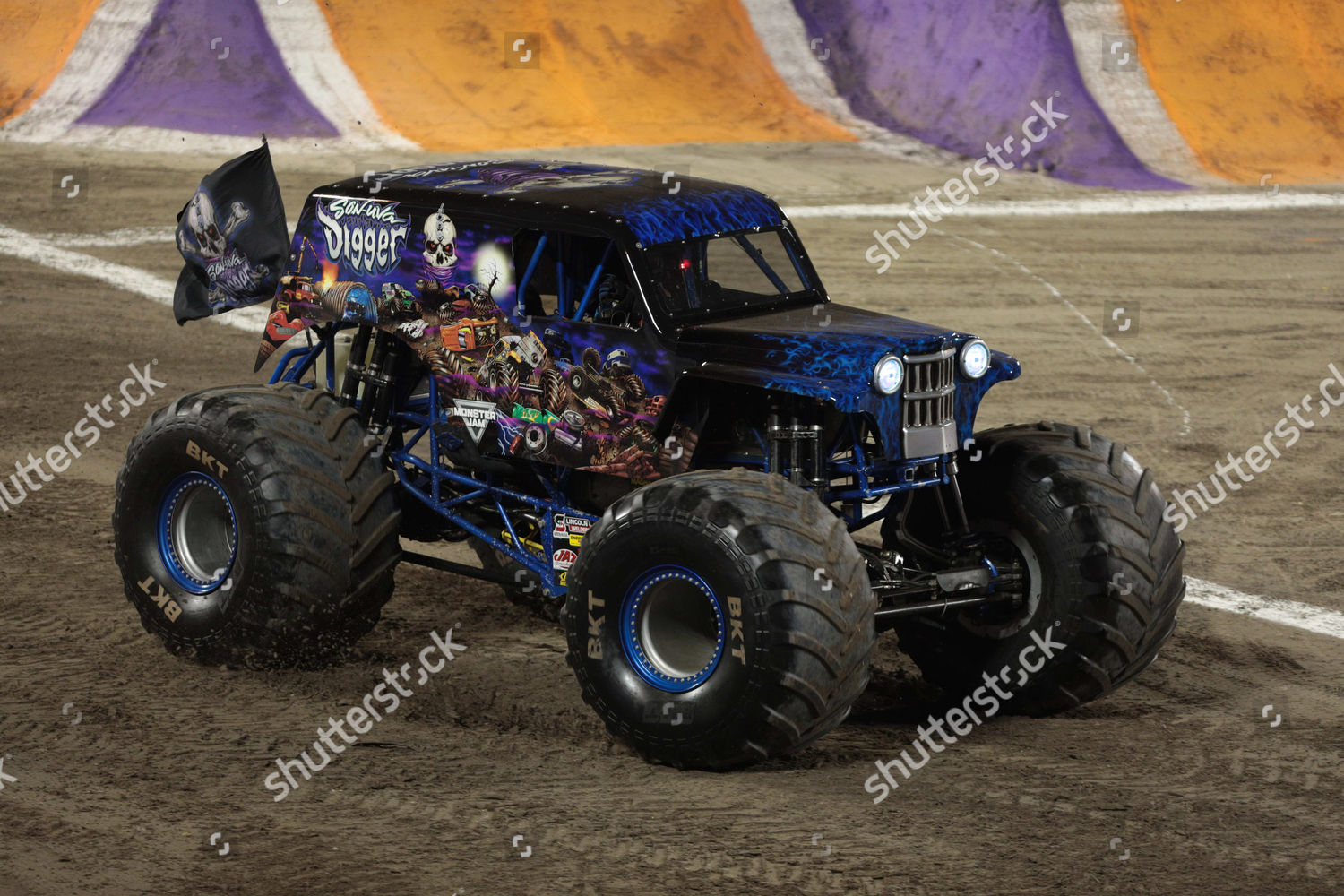 Monster Truck Sonuva Digger Driven By Editorial Stock Photo - Stock ...