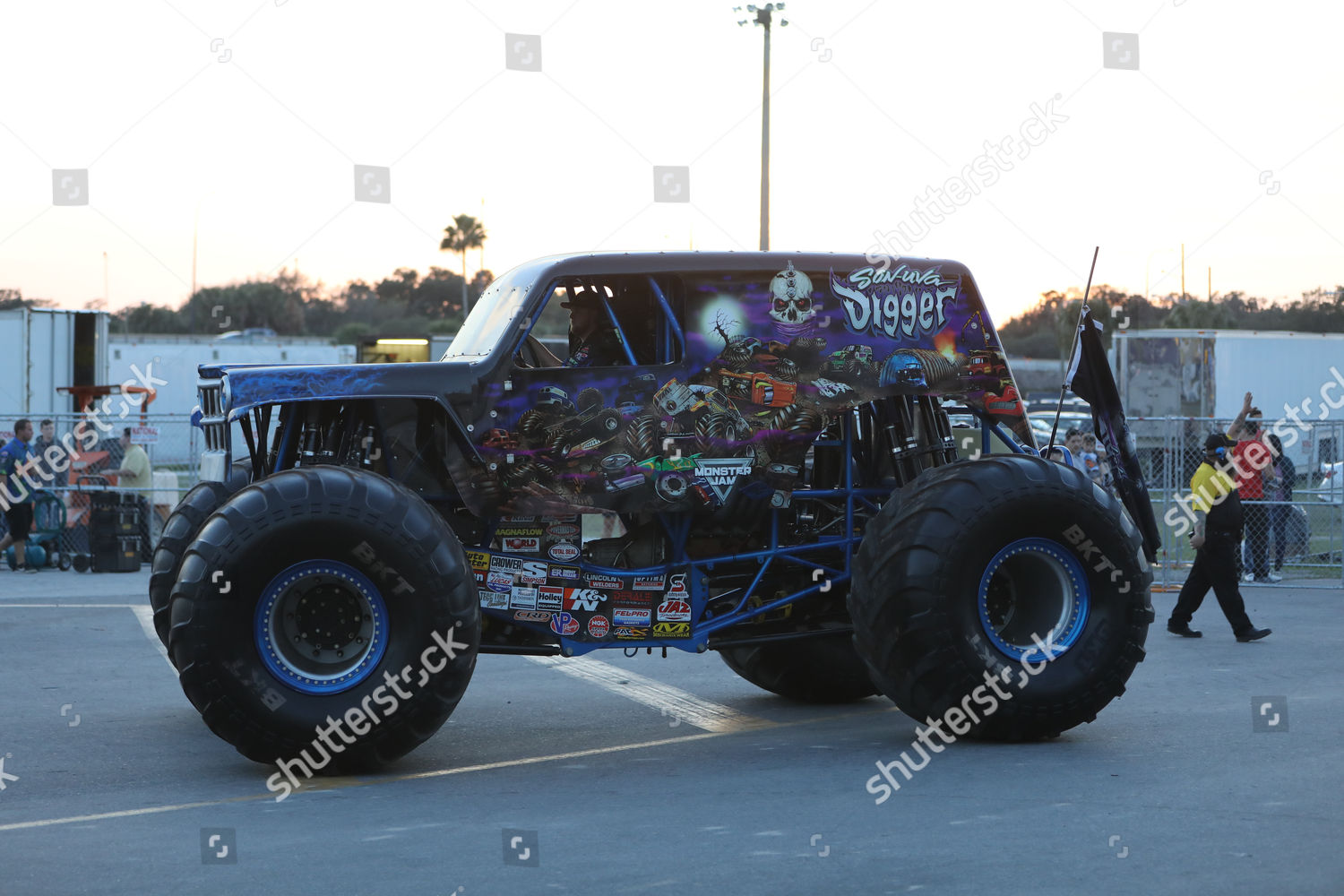Monster Truck Sonuva Digger Driven By Editorial Stock Photo - Stock ...