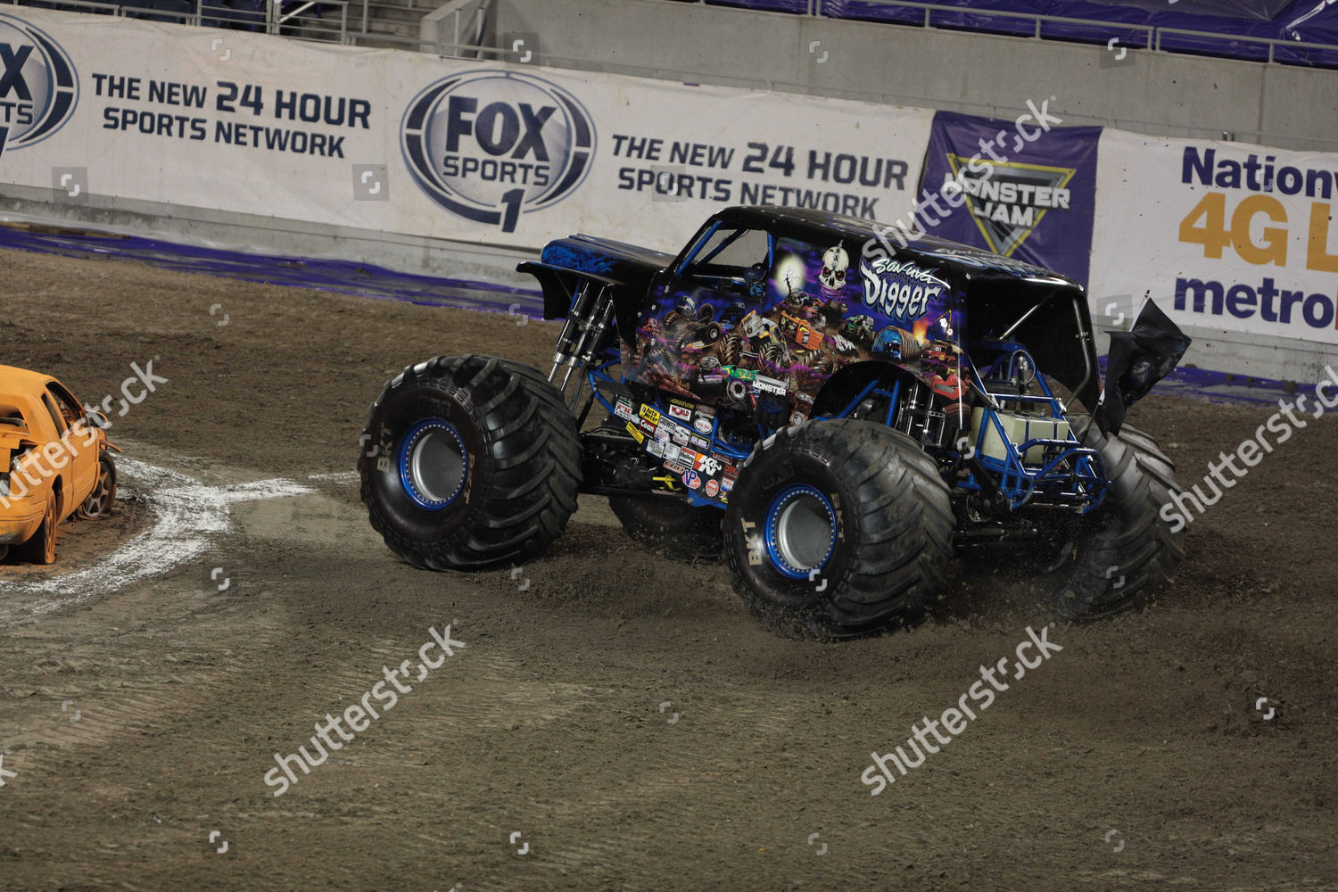 Monster Truck Sonuva Digger Driven By Editorial Stock Photo - Stock ...