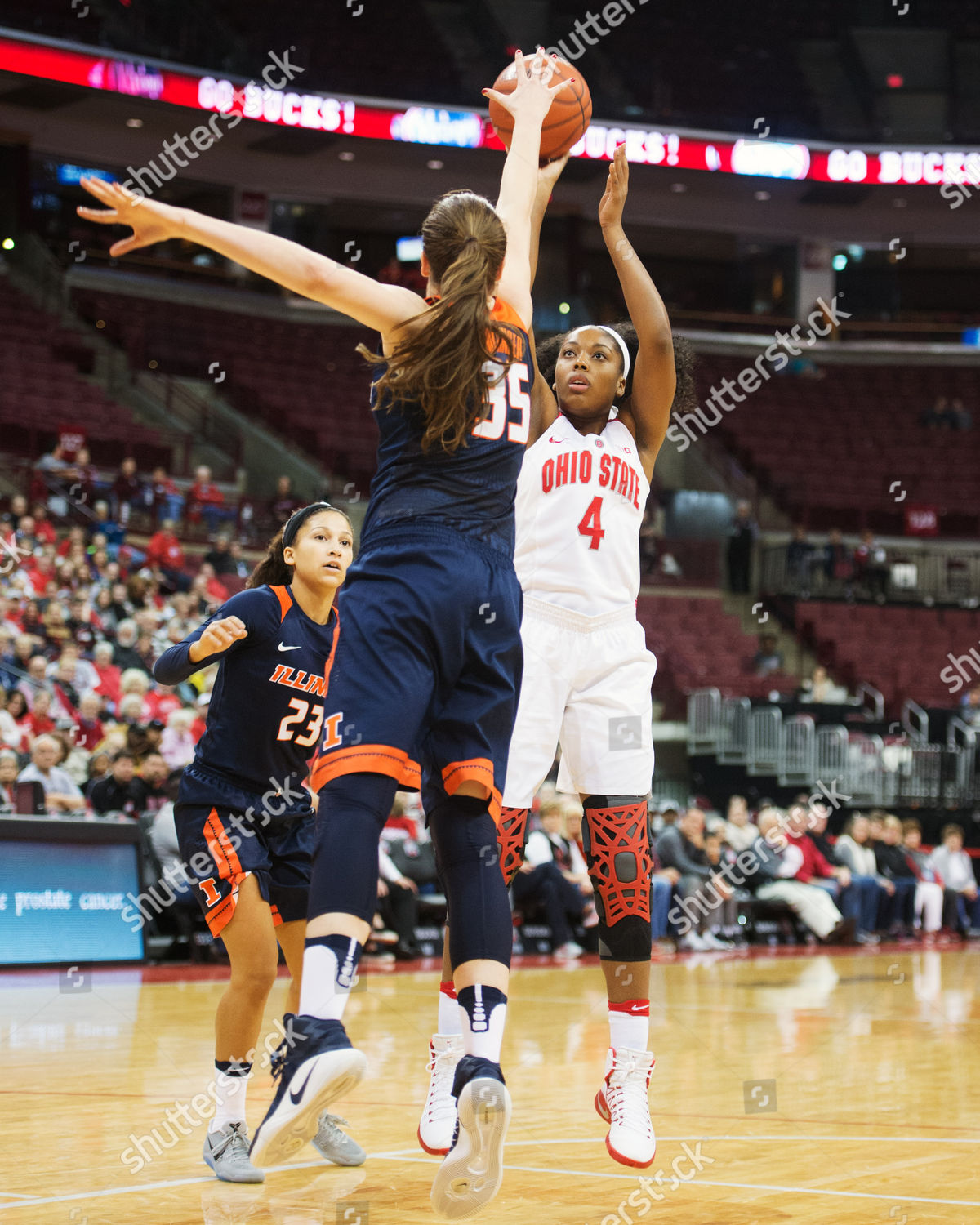 Ohio State Buckeyes Guardforward Sierra Calhoun Editorial Stock Photo ...