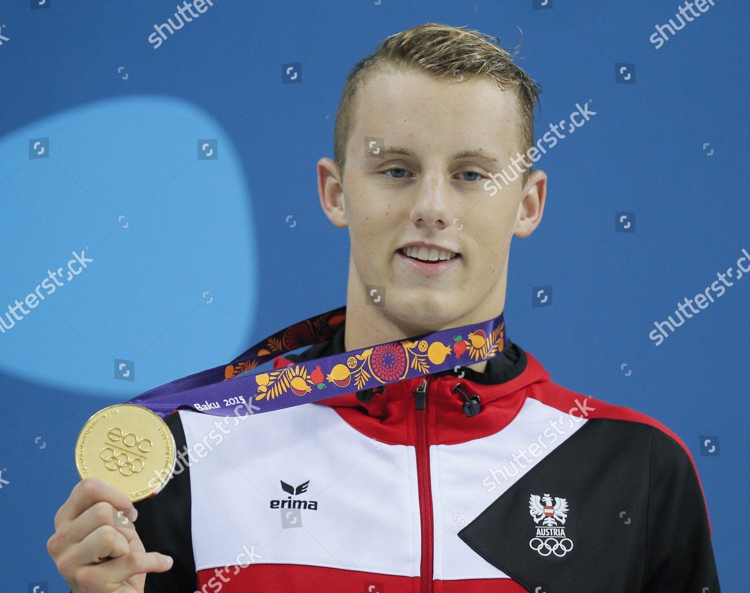 Gold Medalist Sebastian Steffan Austria On Editorial Stock Photo ...