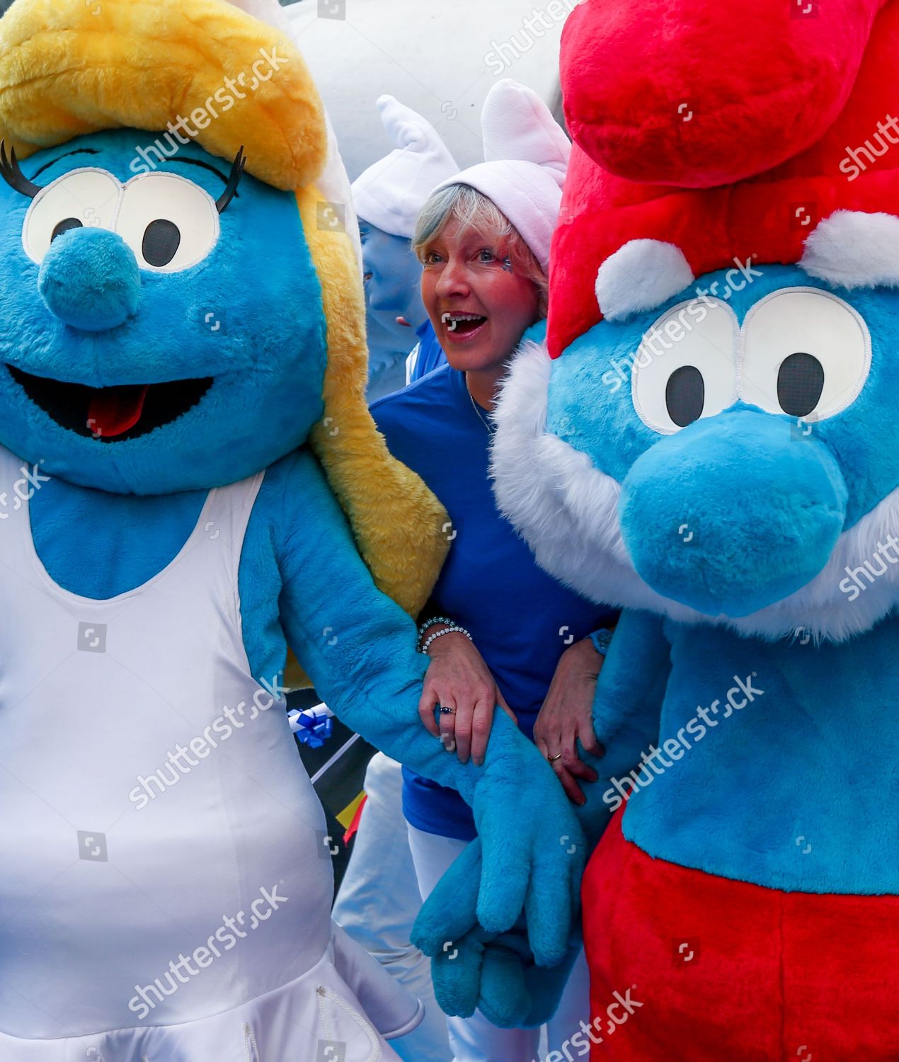 Veronique Culliford R Daughter Smurfs Creator Editorial Stock Photo ...