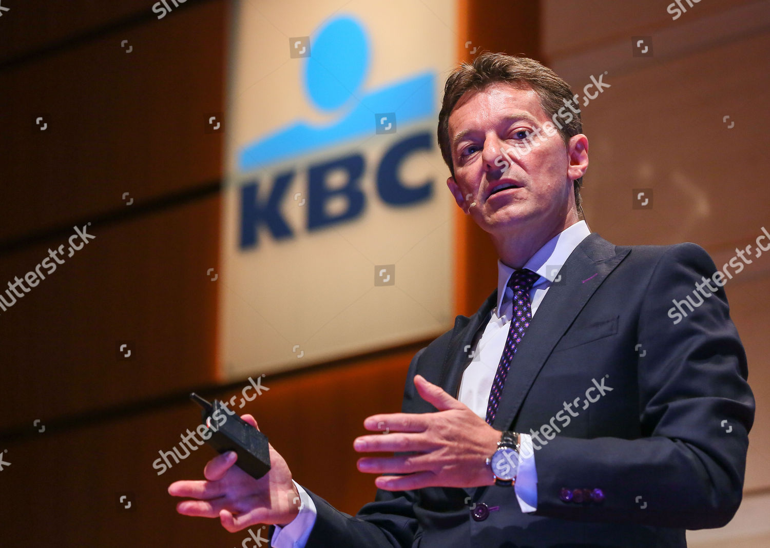 Ceo Belgian Universal Multichannel Bank Kbc Editorial Stock Photo - Stock Image | Shutterstock