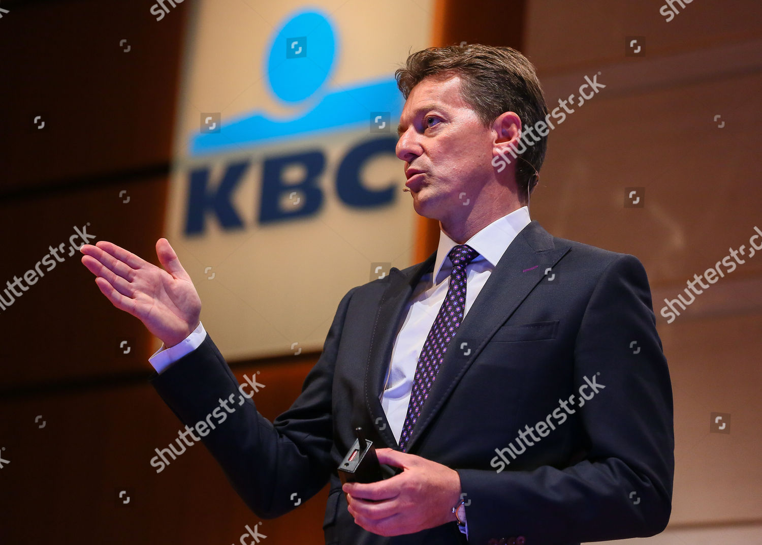 Ceo Belgian Universal Multichannel Bank Kbc Editorial Stock Photo - Stock Image | Shutterstock