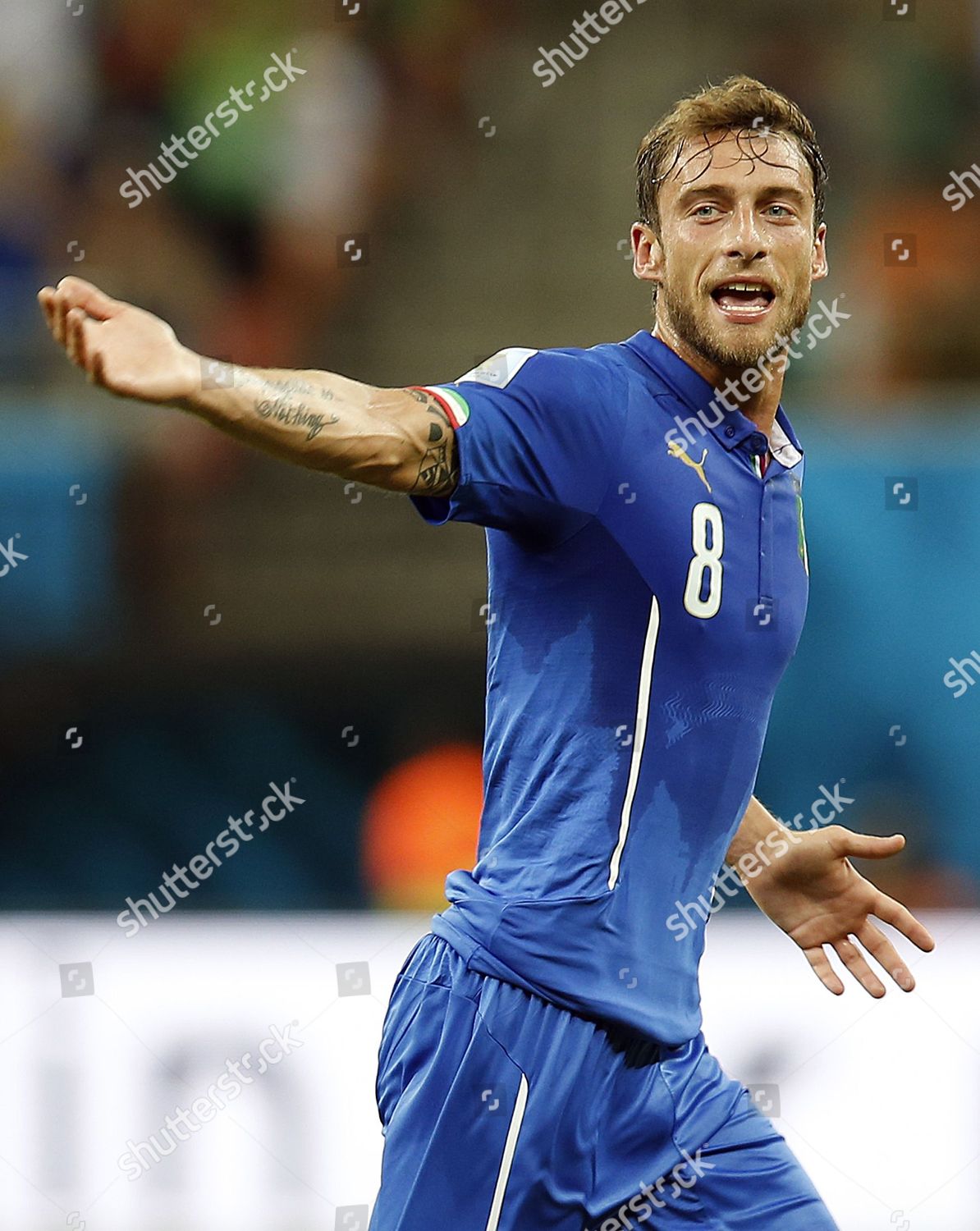 Claudio Marchisio Italy Celebrates After Scoring Editorial Stock Photo ...