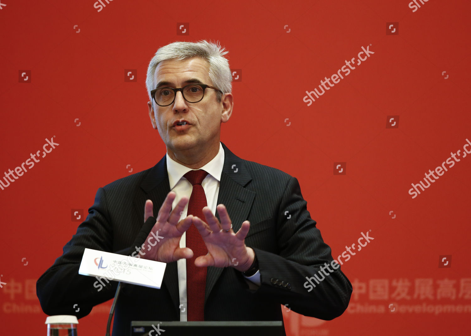 Ulrich Spiesshofer President Ceo Abb Ltd Editorial Stock Photo - Stock ...