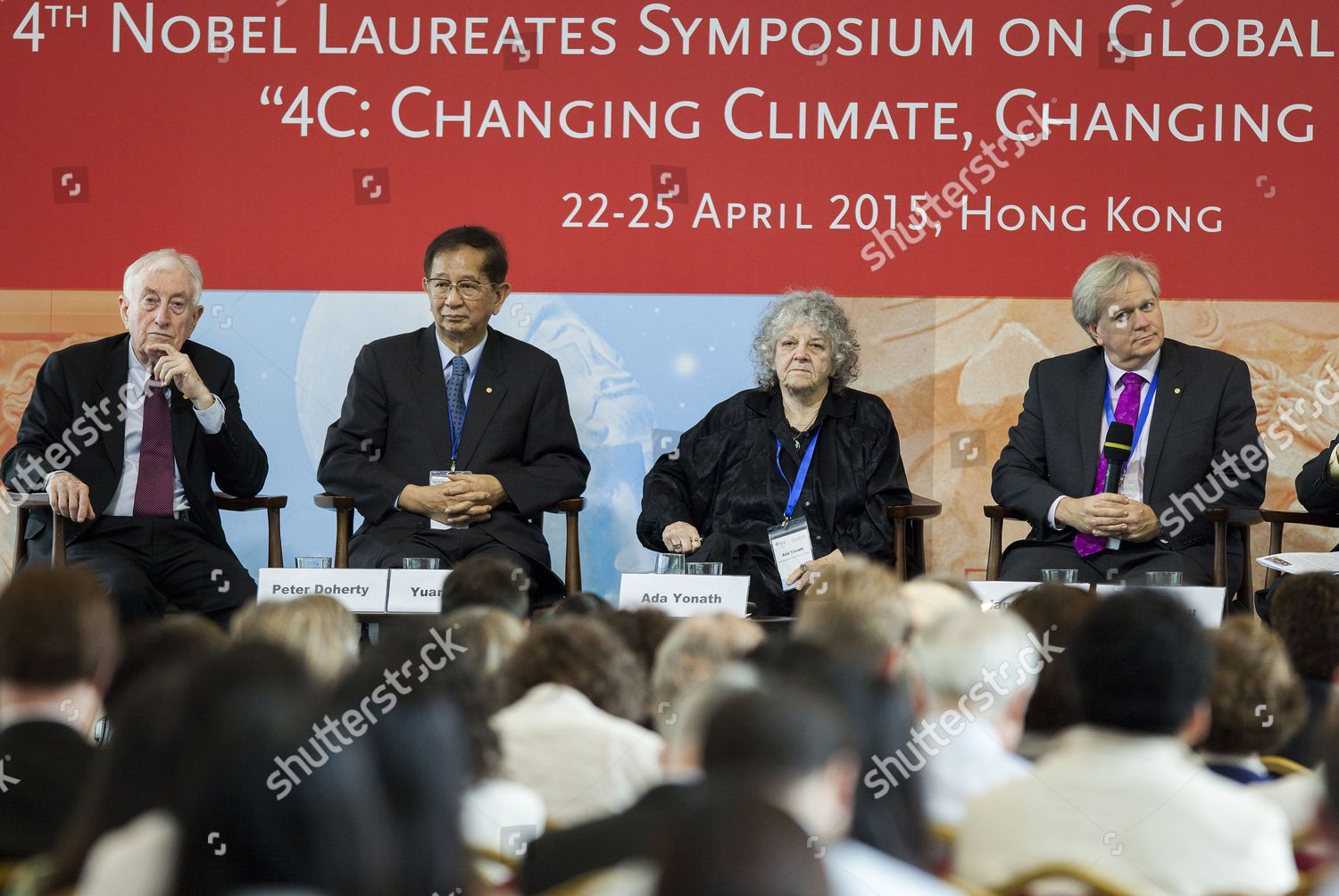 Lr Nobel Prize Laureates Peter Doherty Editorial Stock Photo - Stock ...