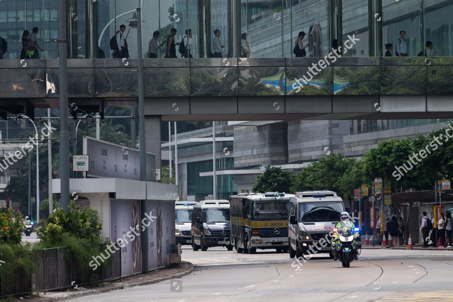 Hong Kong Correctional Services Van Carrying Editorial Stock Photo ...