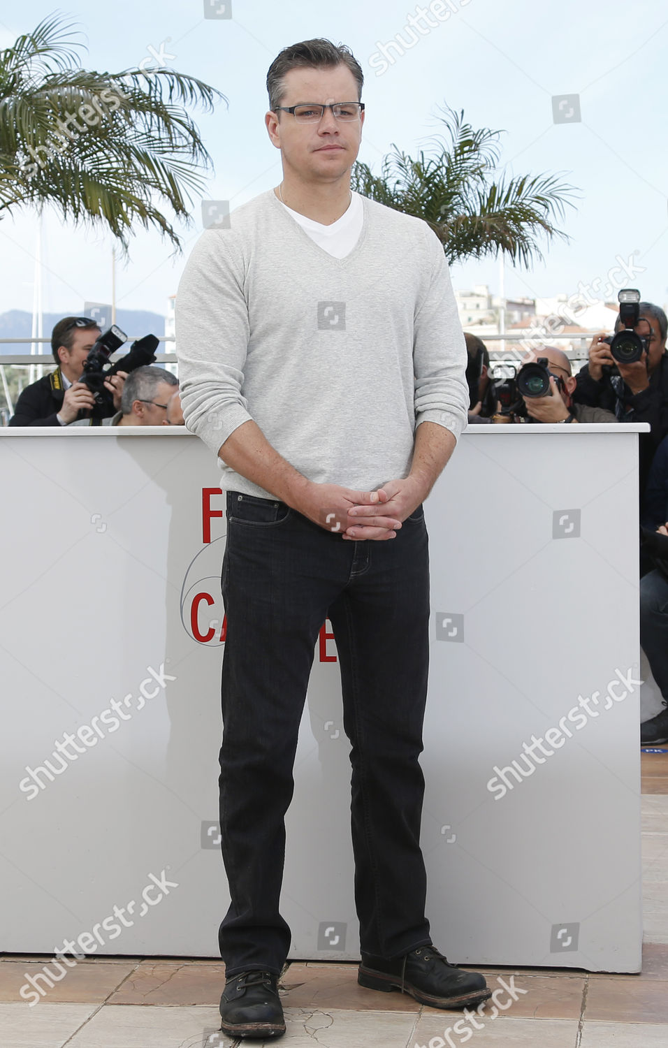 Us Actor Matt Damon Poses During Editorial Stock Photo - Stock Image ...