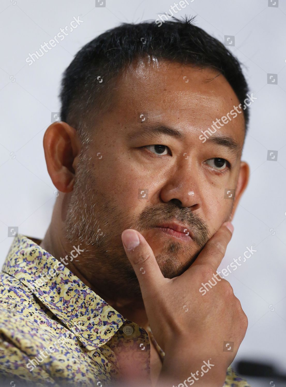 Chinese Actor Jiang Wu Attends Press Editorial Stock Photo - Stock ...