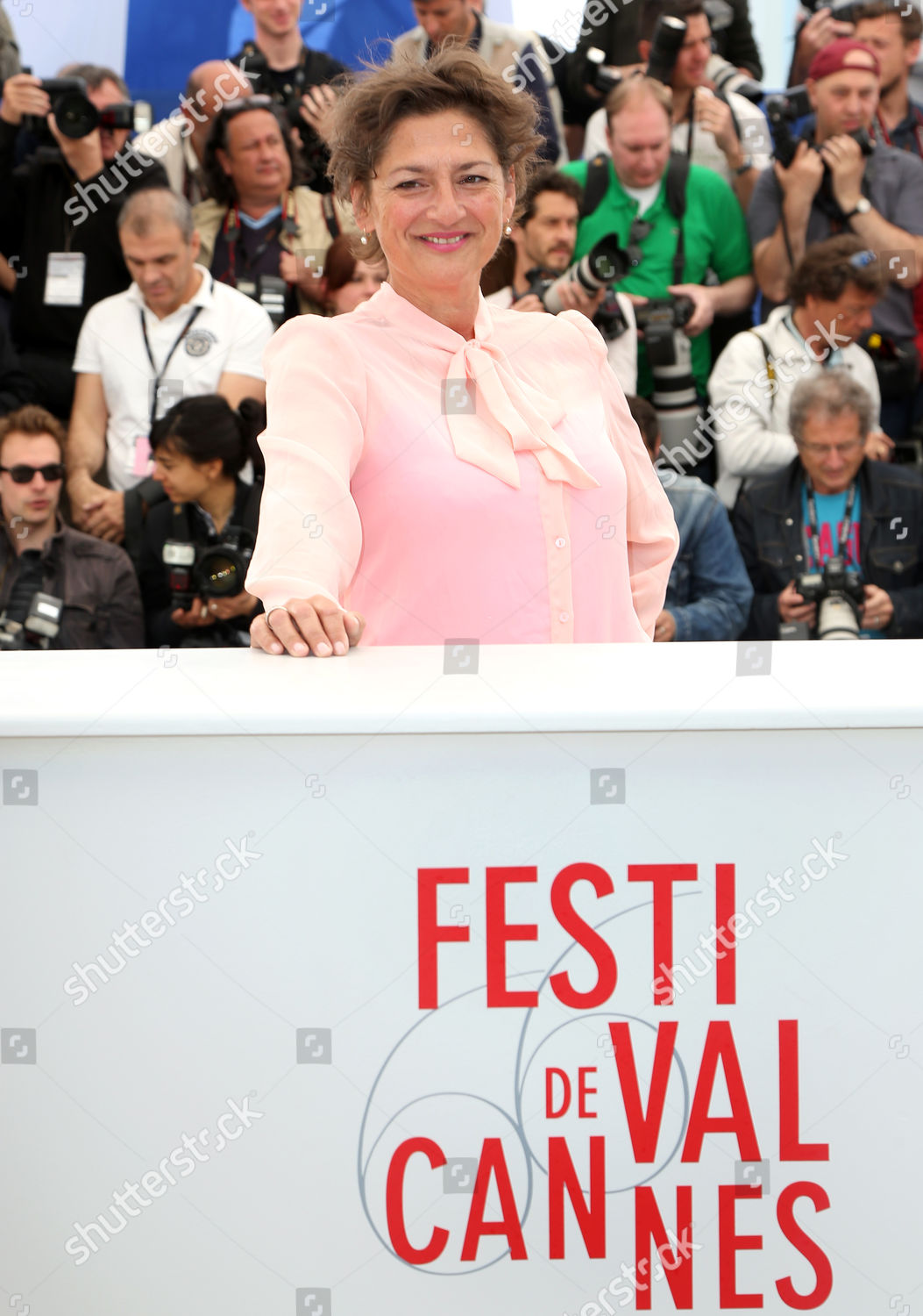 Dutch Actress Annet Malherbe Poses During Editorial Stock Photo - Stock ...