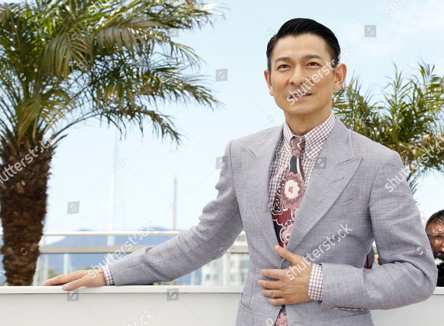 Hong Kong Actor Andy Lau Poses Editorial Stock Photo - Stock Image ...