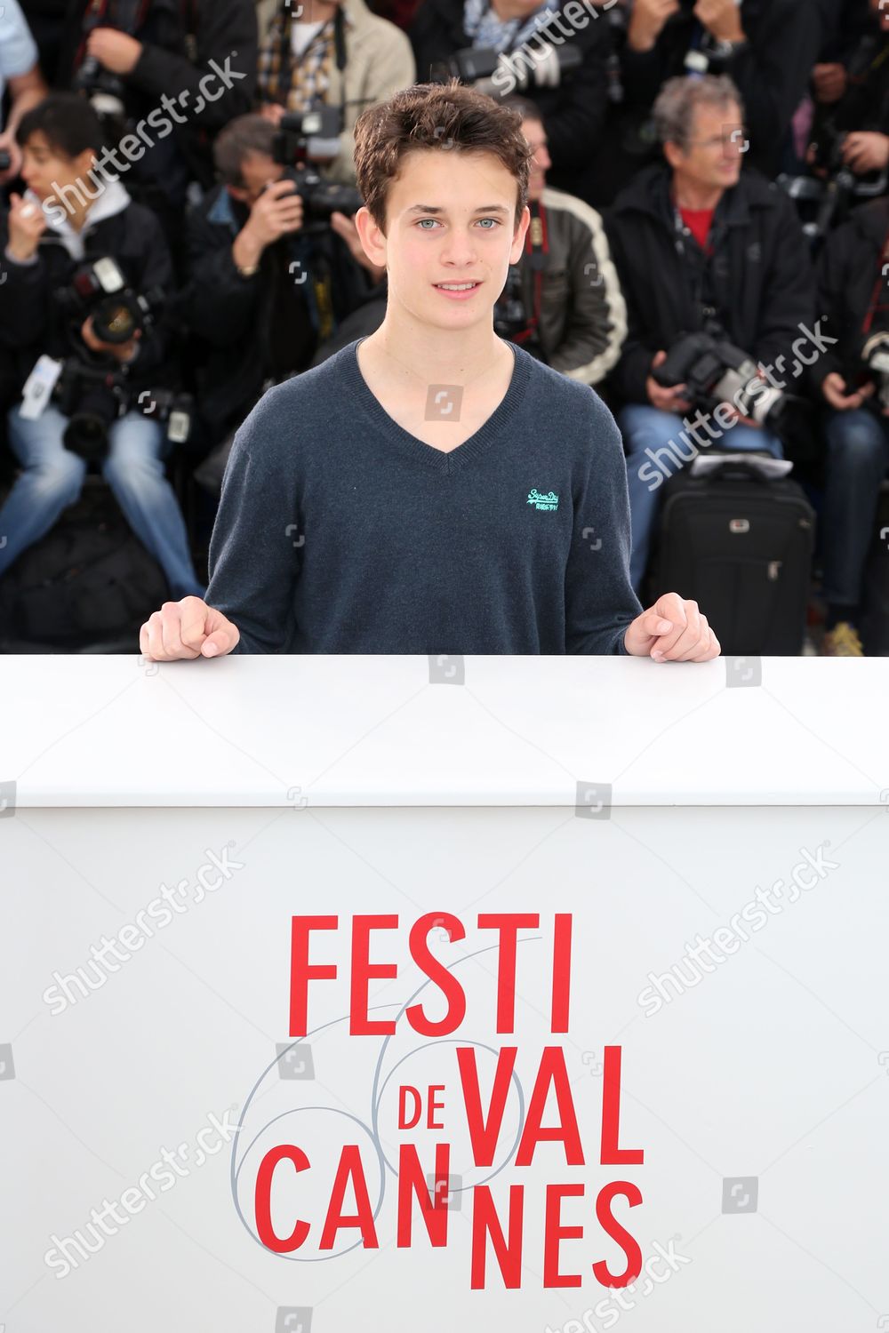 French Actor Fantin Ravat Poses During Editorial Stock Photo - Stock ...