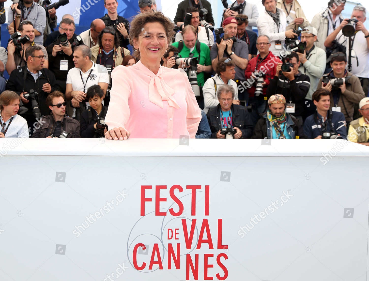 Dutch Actress Annet Malherbe Poses During Editorial Stock Photo - Stock ...