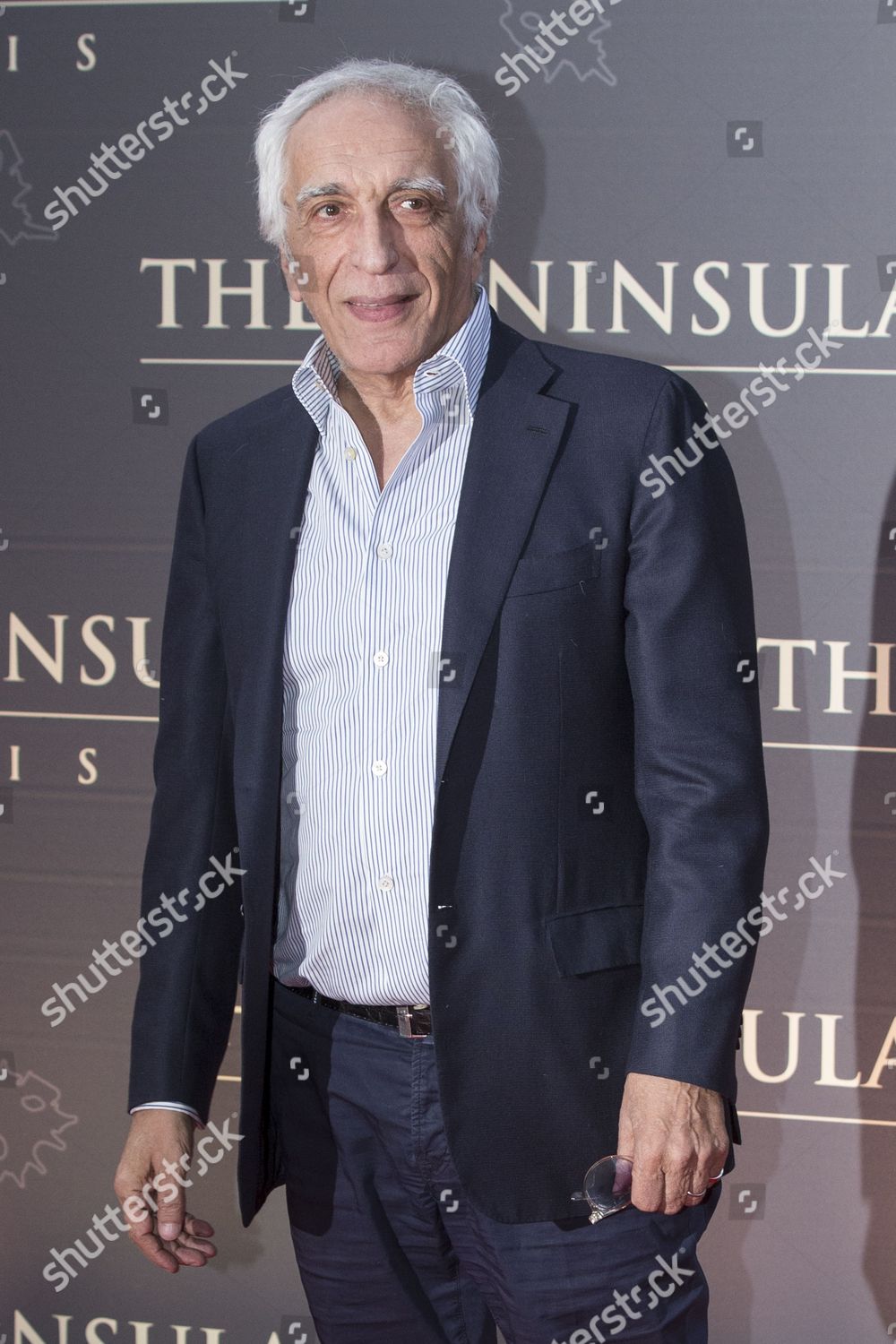 FRENCH ACTOR GERARD DARMON POSES PHOTOGRAPHERS Editorial Stock Photo ...