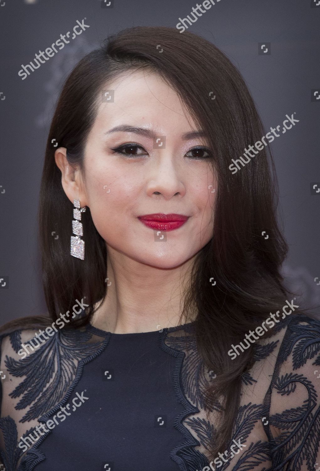 Chinese Actress Zhang Yiyi Poses Photographers Editorial Stock Photo ...