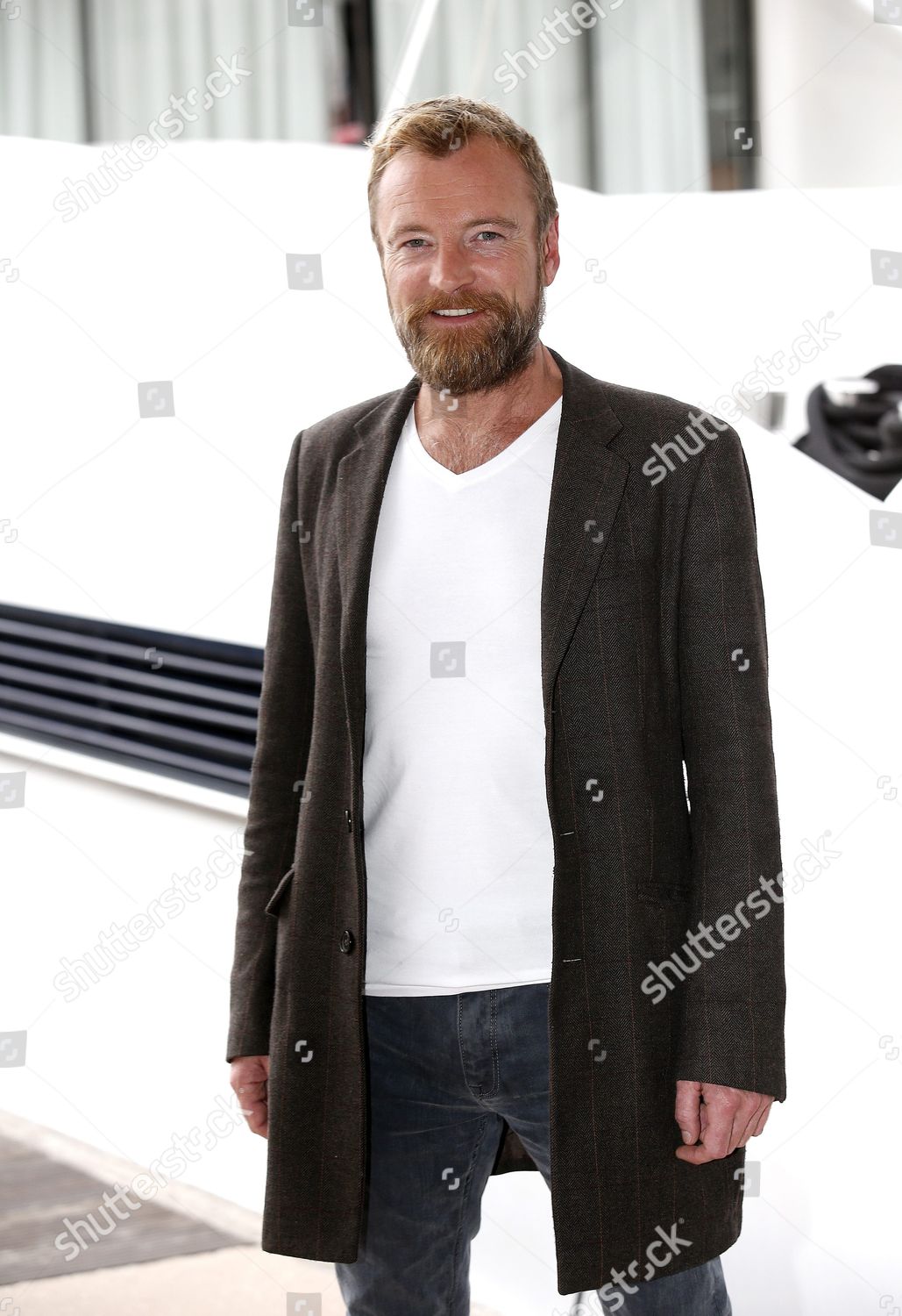 Irish Actor Richard Dormer Poses During Editorial Stock Photo - Stock ...