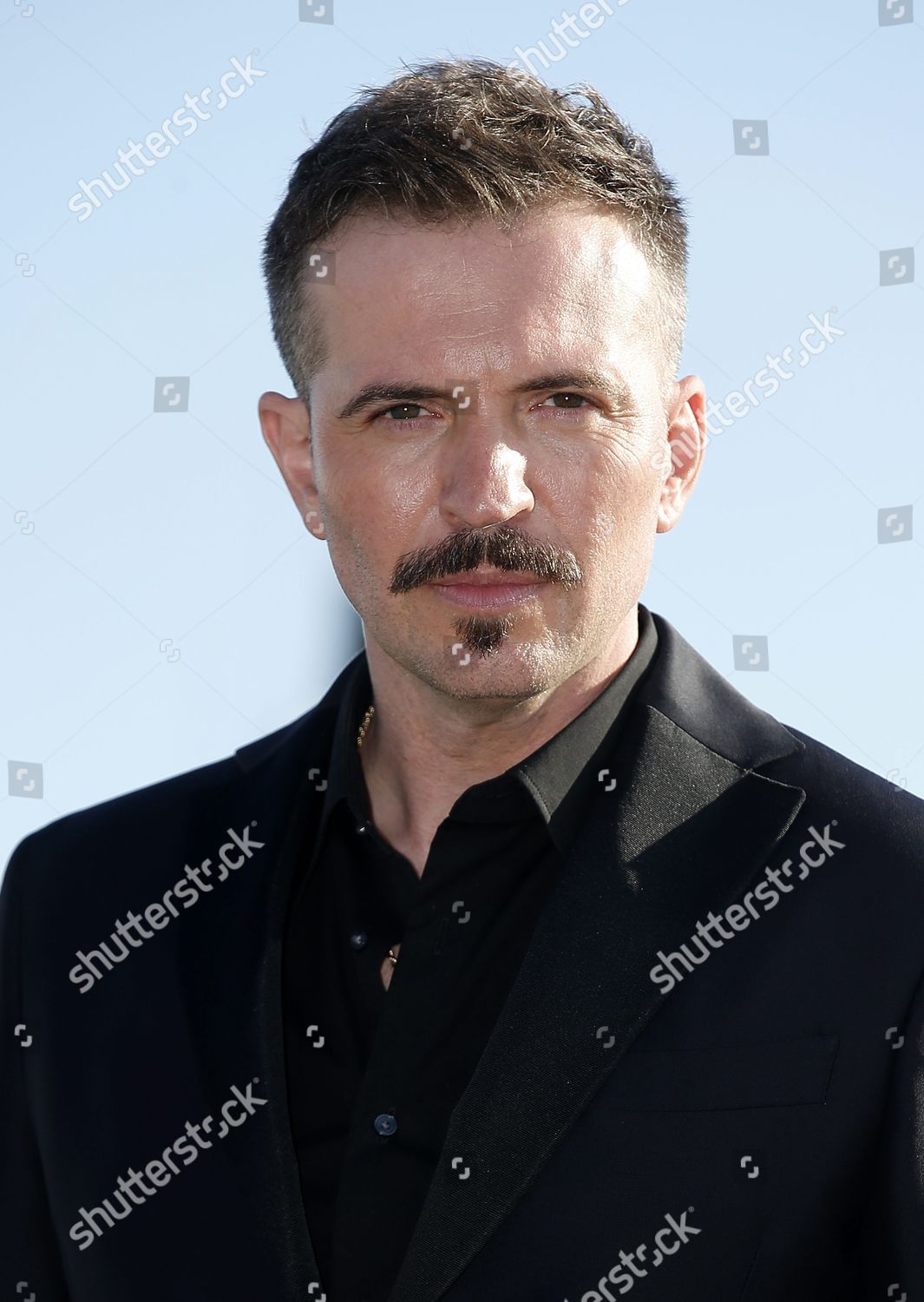 Canadian Actor Tygh Runyan Poses During Editorial Stock Photo - Stock ...