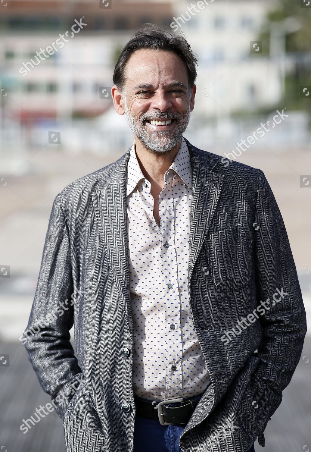 British Actor Alexander Siddig Poses During Editorial Stock Photo ...