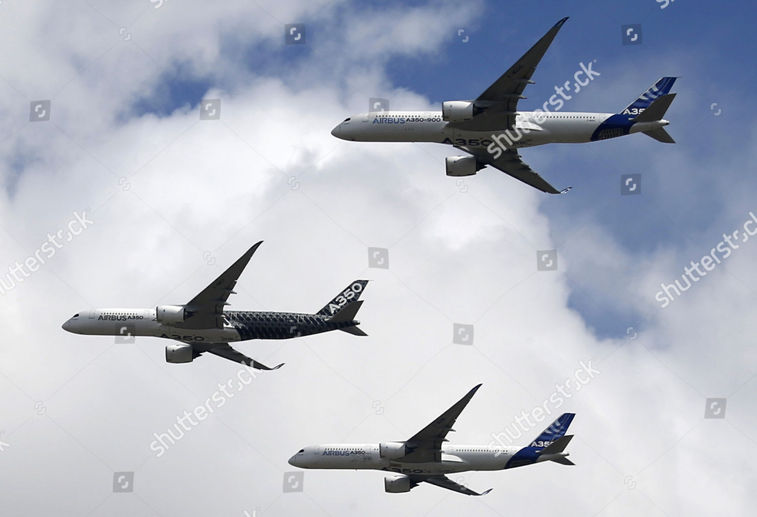 Airbus A350xwb Aircraft Stage Test Flight Editorial Stock Photo - Stock ...