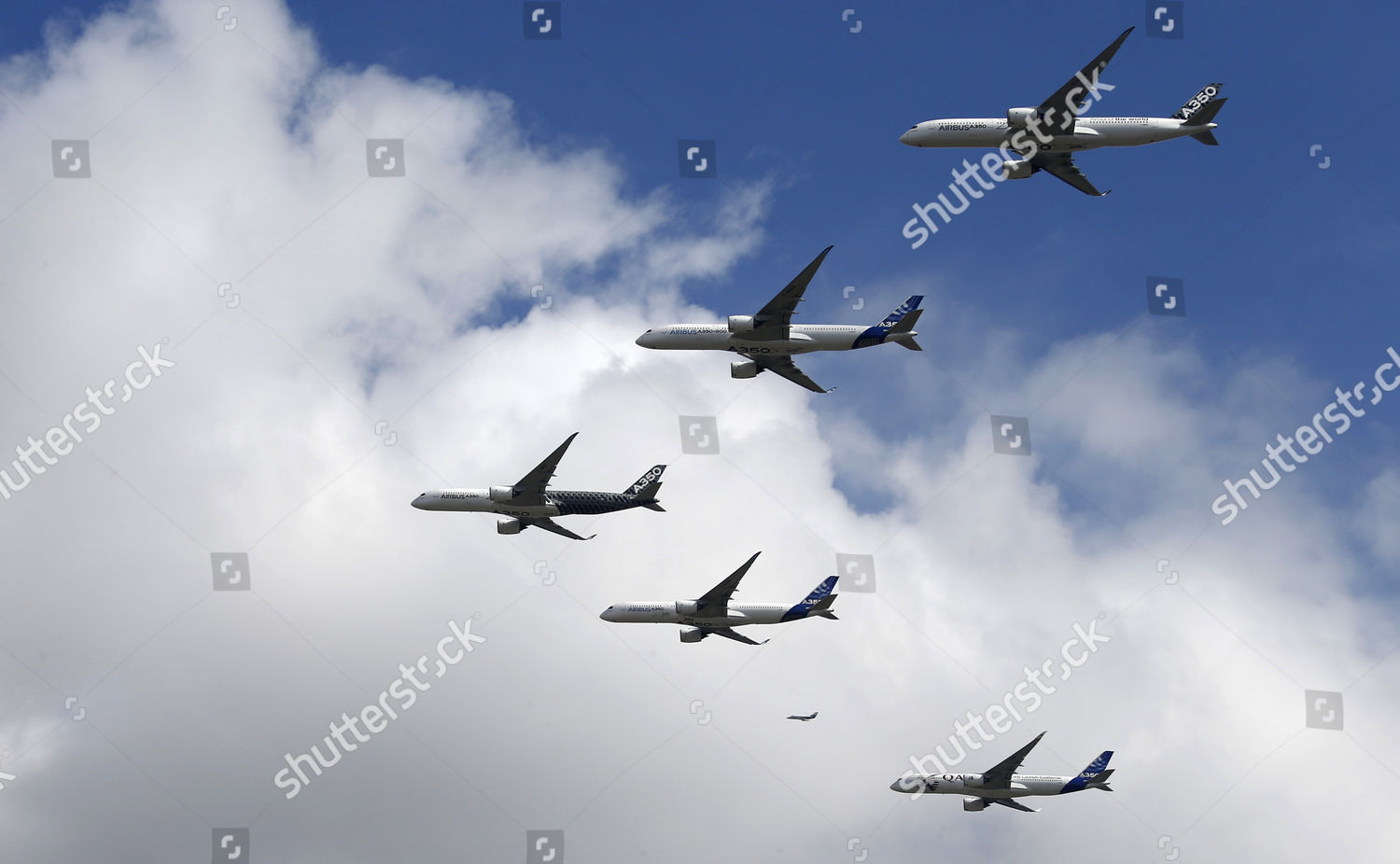 Airbus A350xwb Aircraft Stage Test Flight Editorial Stock Photo - Stock ...