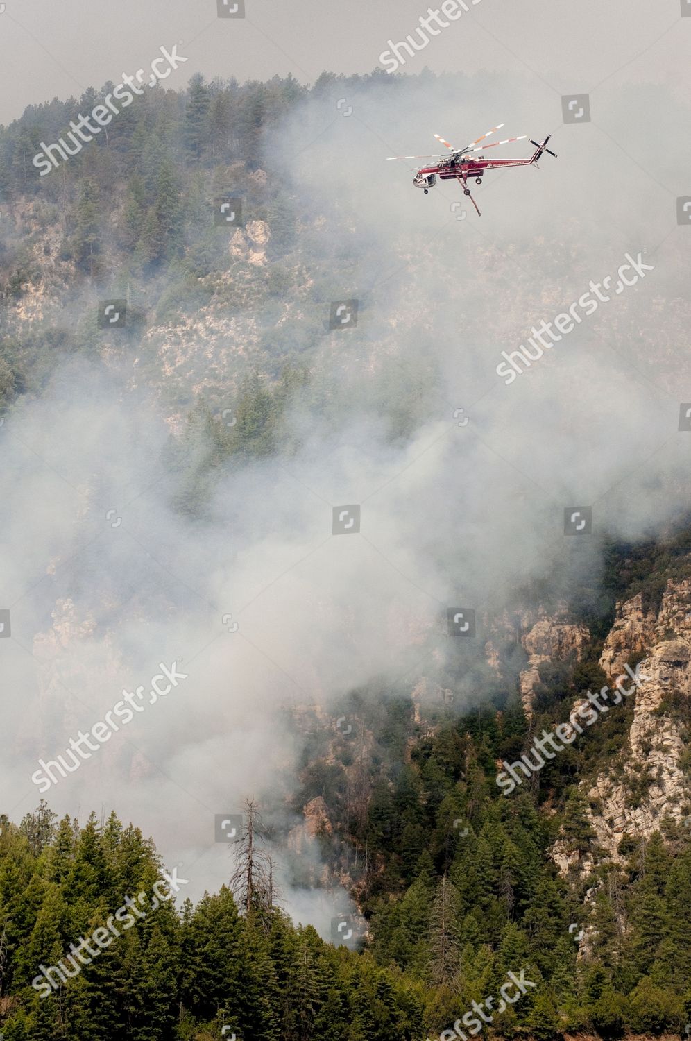 Sky Crane Type 1 Firefighting Helicopter Editorial Stock Photo - Stock ...