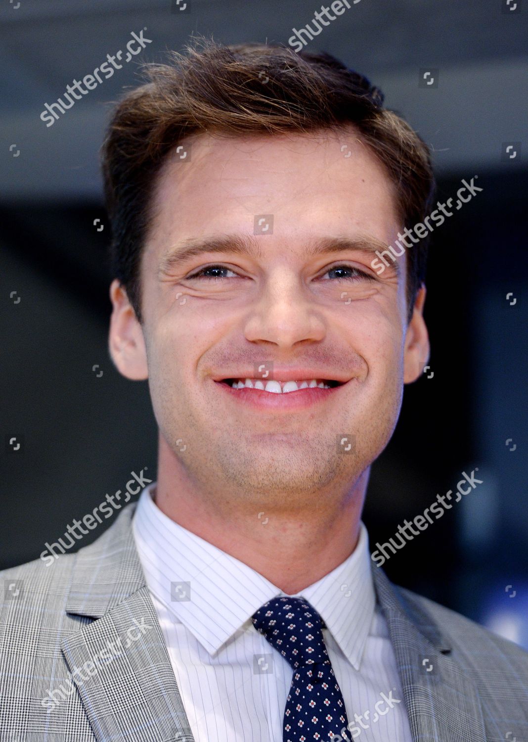 Us Actorcast Member Sebastian Stan Poses Editorial Stock Photo - Stock ...