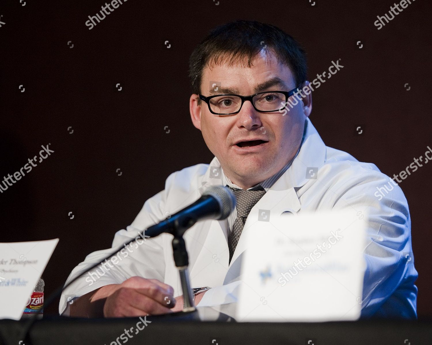 Dr Alexander Thompson Chair Department Psychiatry Editorial Stock Photo ...