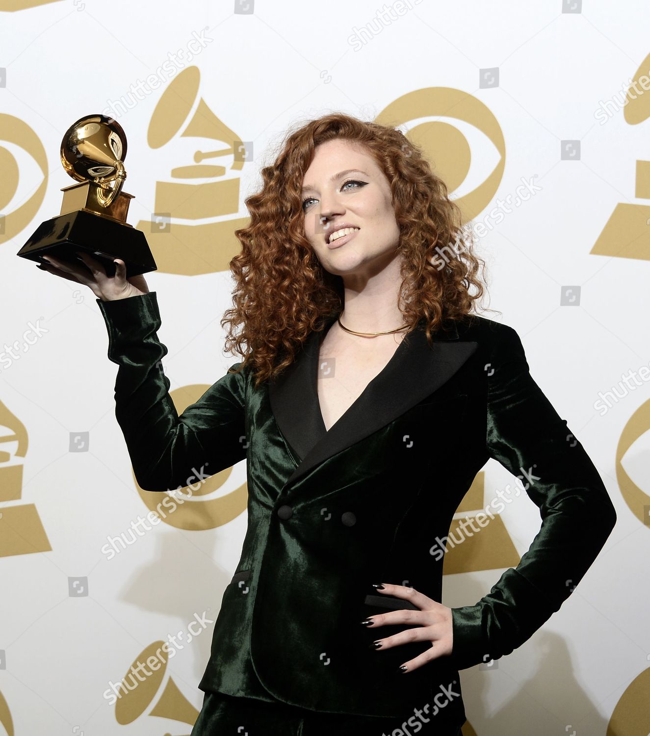British Singer Jess Glynne Holds Award Editorial Stock Photo - Stock ...