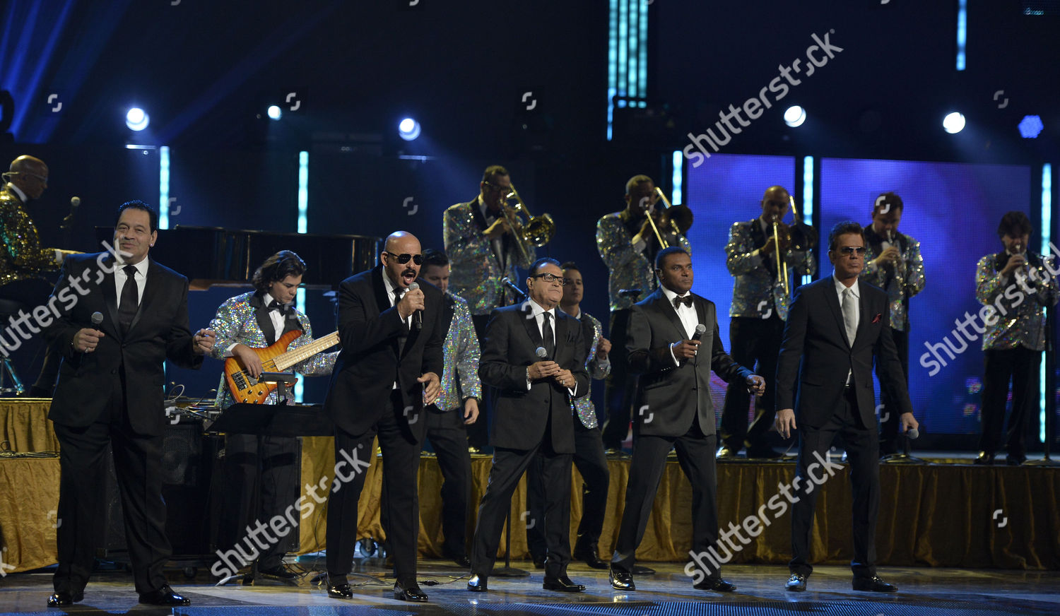 Salsa Gigantes Perform Onstage During 14th Editorial Stock Photo ...