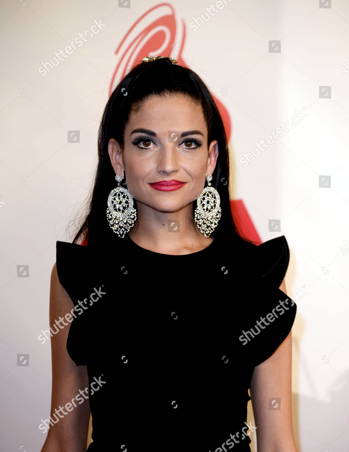 Spanish Singer Natalia Jimenez Arrives 2014 Editorial Stock Photo ...
