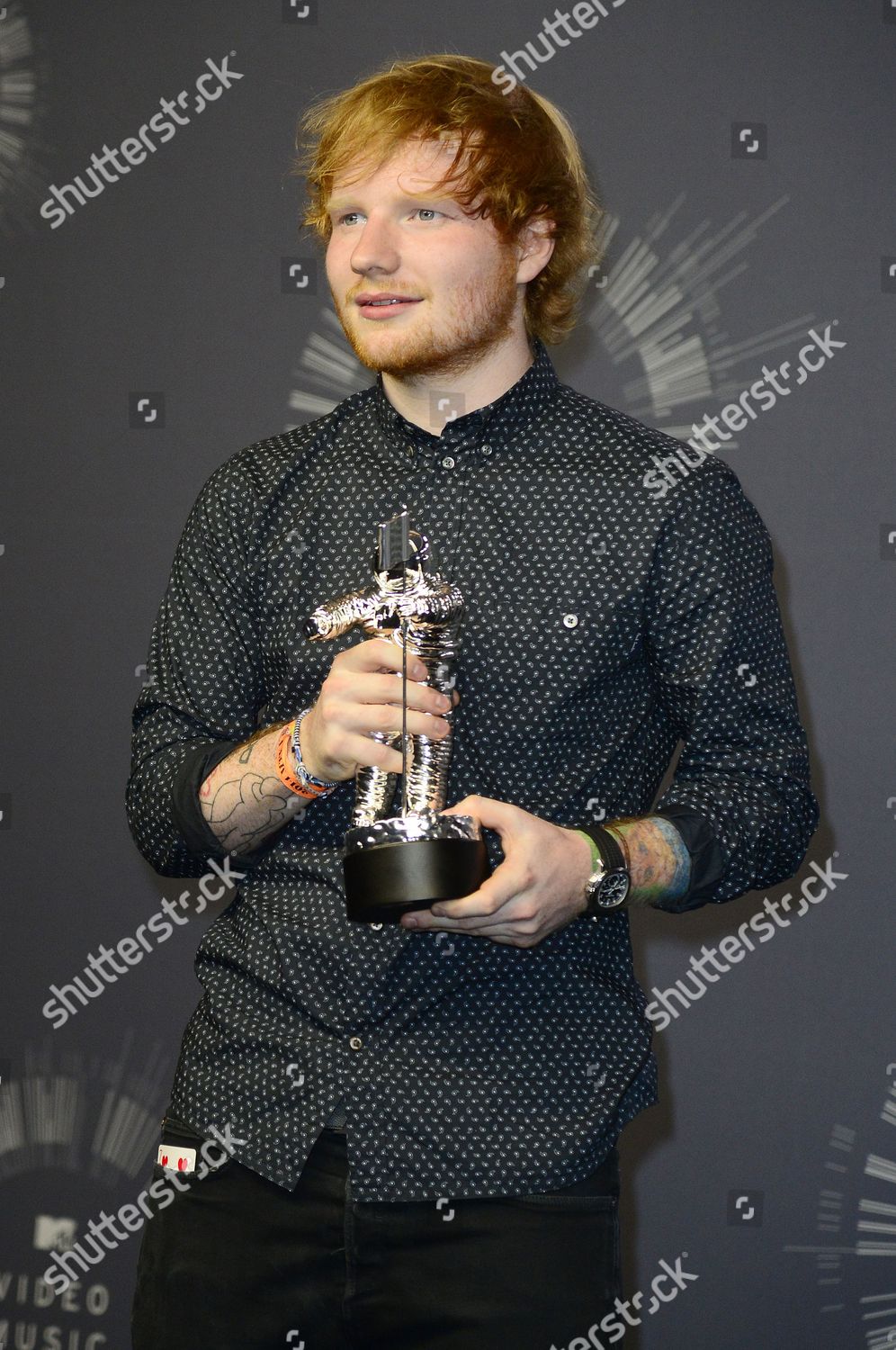 English Singer Ed Sheeran Poses His Editorial Stock Photo - Stock Image ...