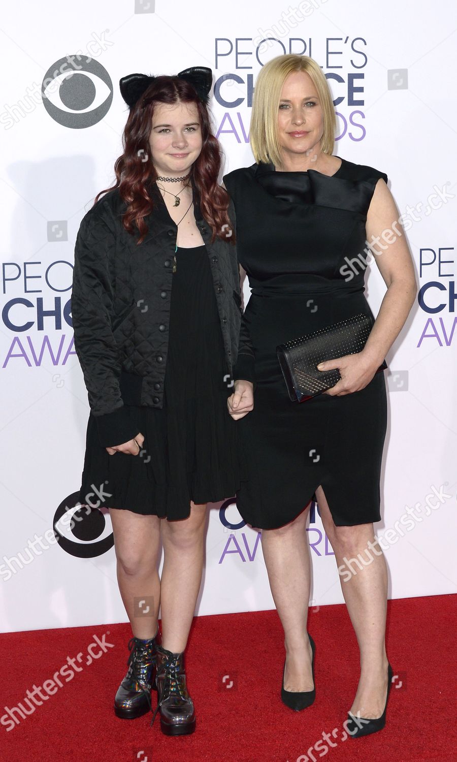 Us Actress Patricia Arquette R Daughter Editorial Stock Photo - Stock ...