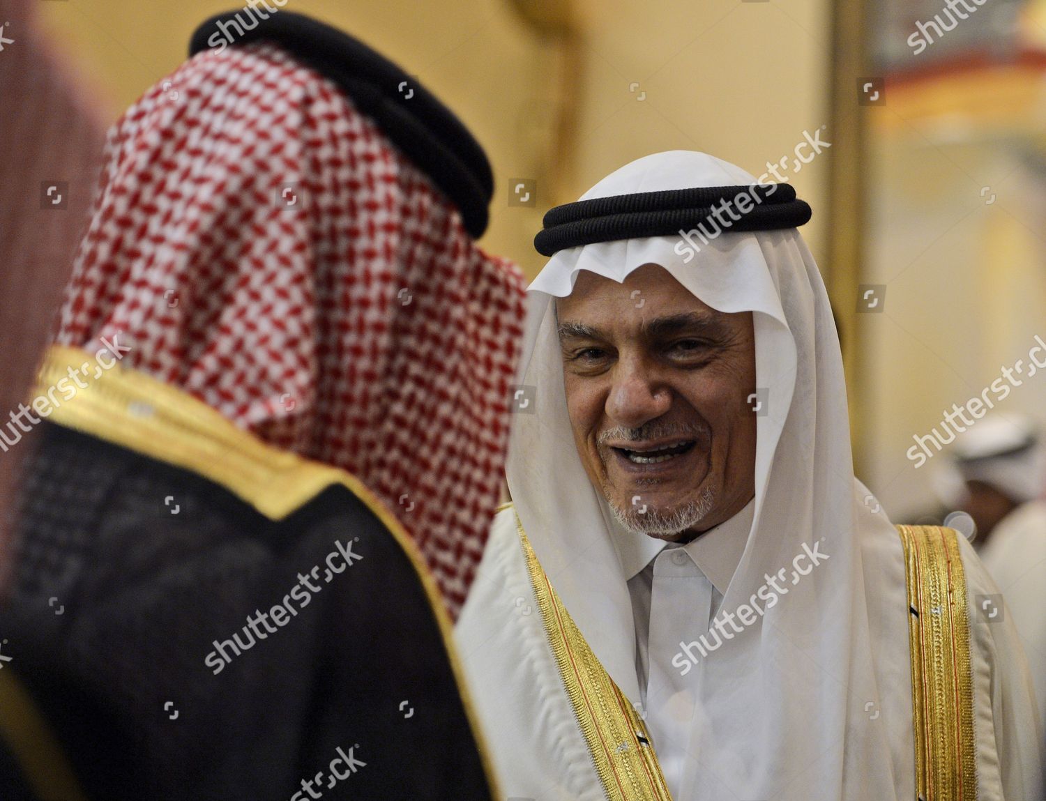 Saudi Arabias Prince Turki Al Faisal Editorial Stock Photo - Stock ...