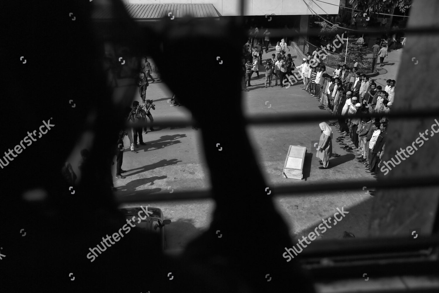 People Attend Namaze Janaza Funeral Prayer Editorial Stock Photo ...
