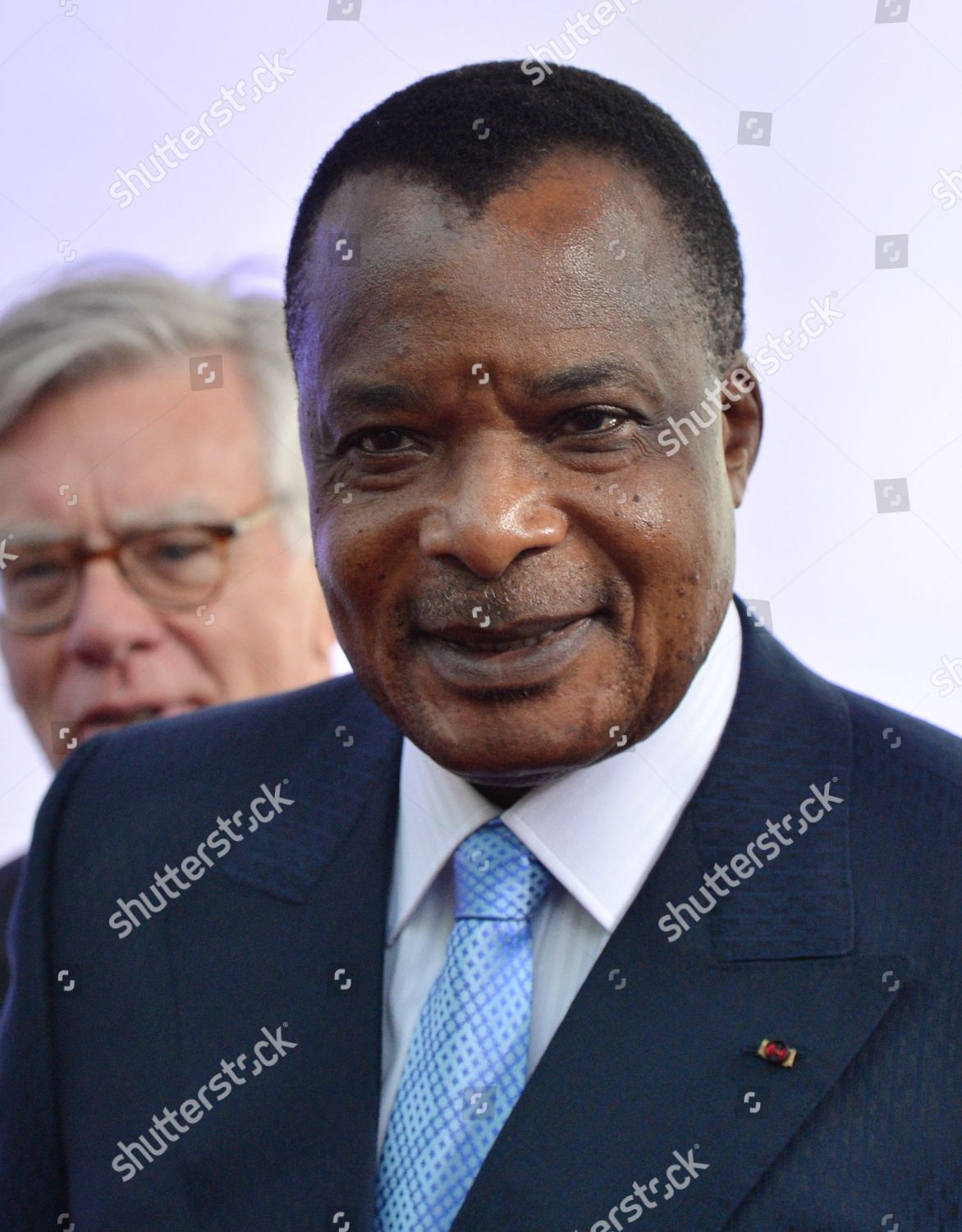 Republic Congos President Denis Sassou Nguesso Editorial Stock Photo ...