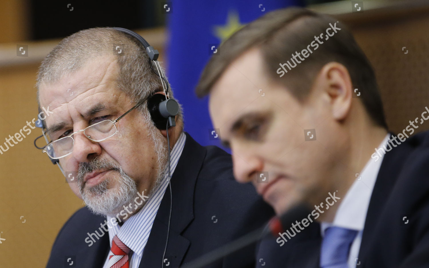 Refat Chubarov L Leader Oppositional Crimean Editorial Stock Photo ...