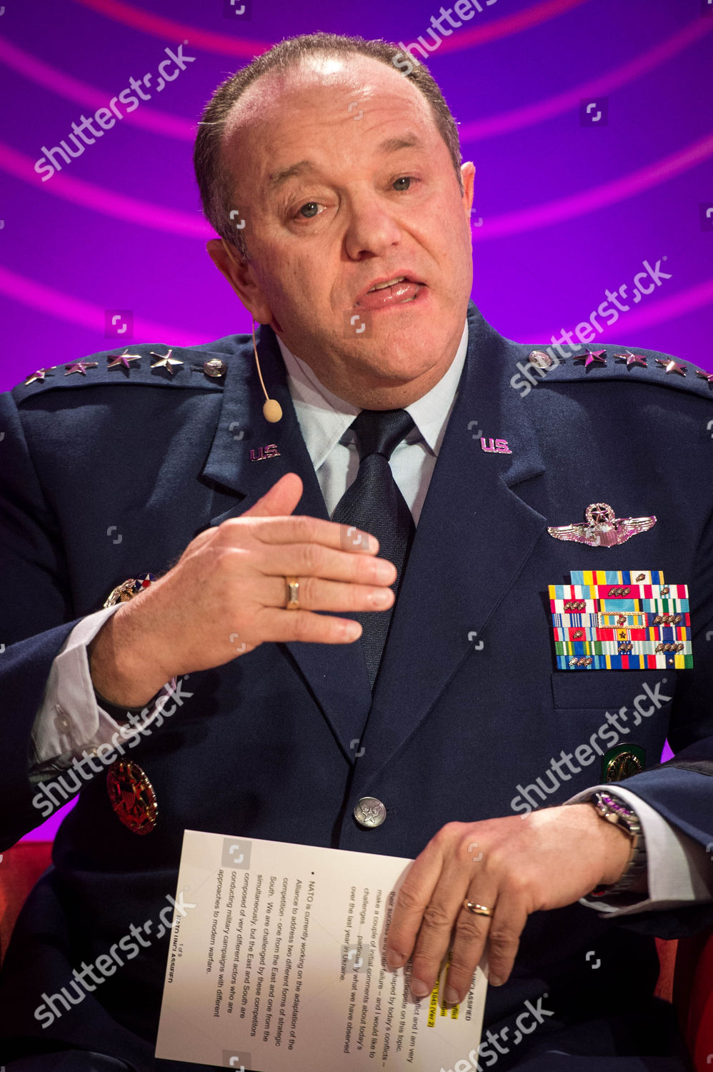 Supreme Allied Commander Europe Saceur General Editorial Stock Photo ...