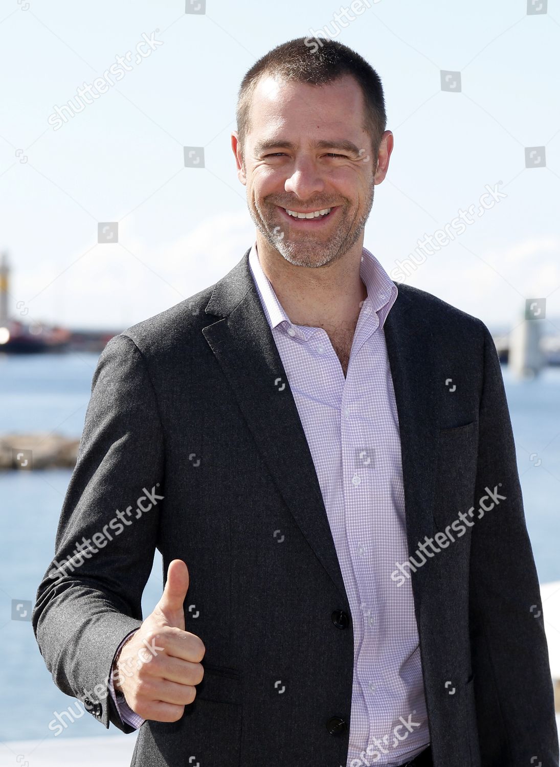 Canadian Actor David Sutcliffe Poses During Editorial Stock Photo ...