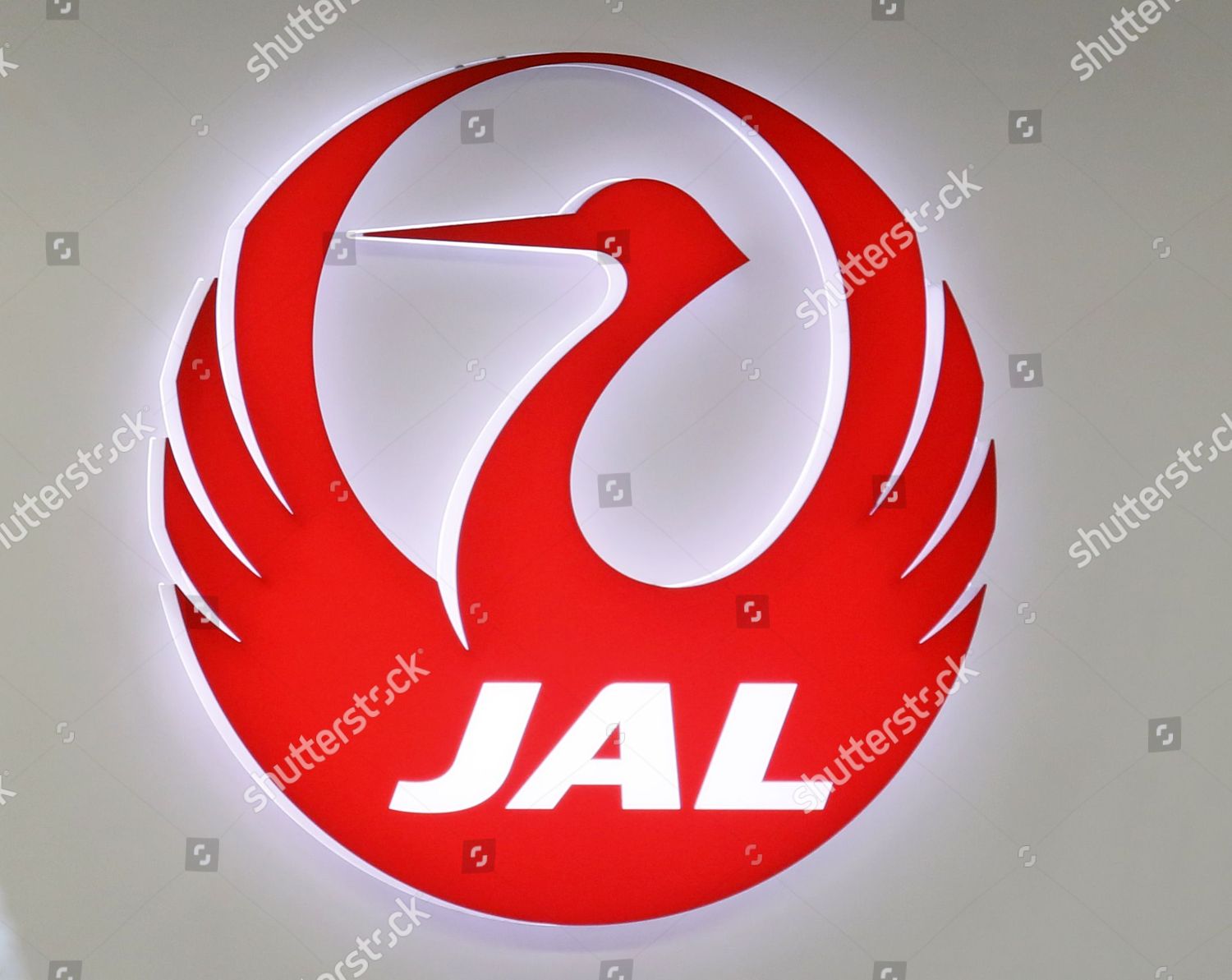 Logo Japan Airlines Co Ltd Jal Editorial Stock Photo - Stock Image ...