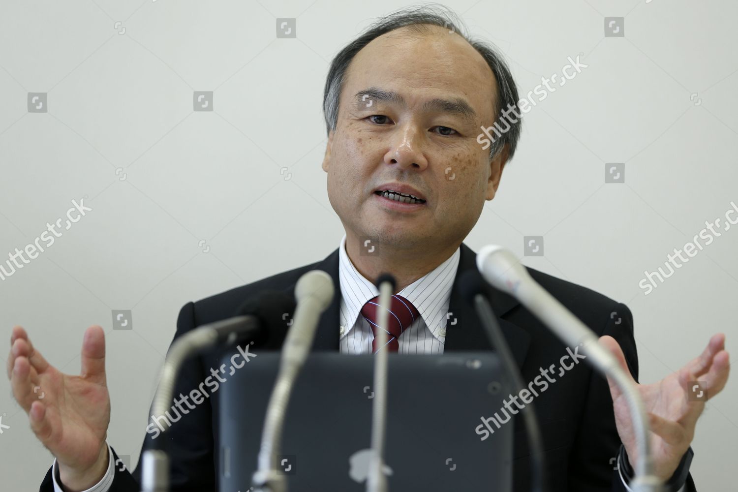 Softbank Corp Chairman Ceo Masayoshi Son Editorial Stock Photo - Stock ...