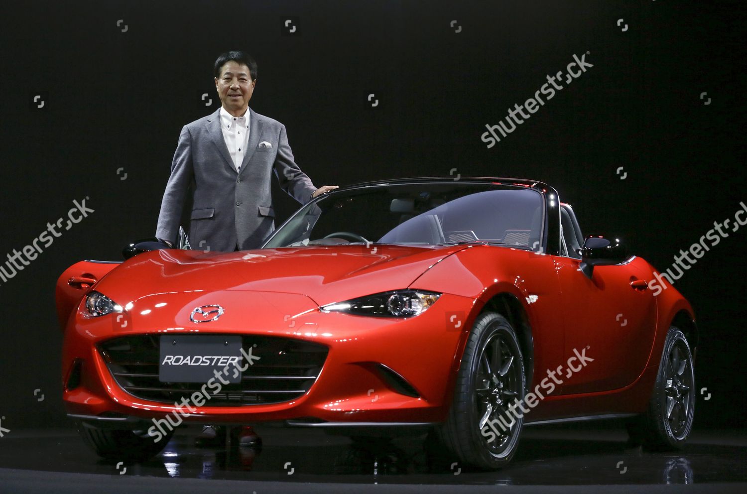 Mazda Motor Corporation President Masamichi Kogai Editorial Stock Photo ...