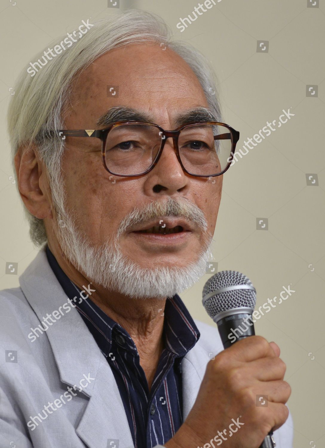 Japanese Film Director Animator Hayao Miyazaki Editorial Stock Photo ...
