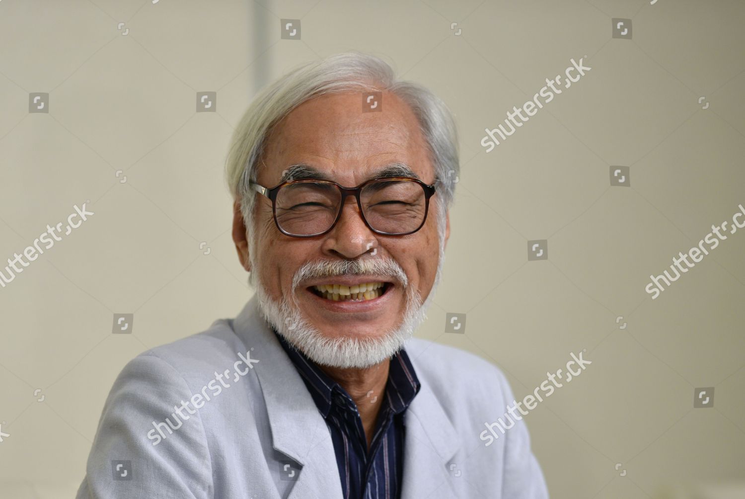 Japanese Film Director Animator Hayao Miyazaki Editorial Stock Photo ...