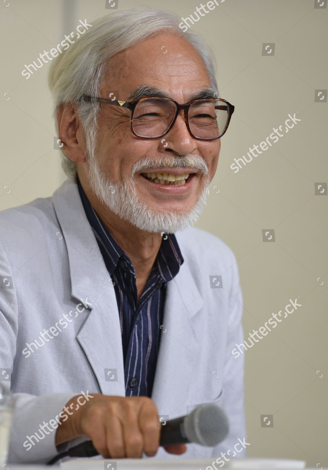 Japanese Film Director Animator Hayao Miyazaki Editorial Stock Photo ...