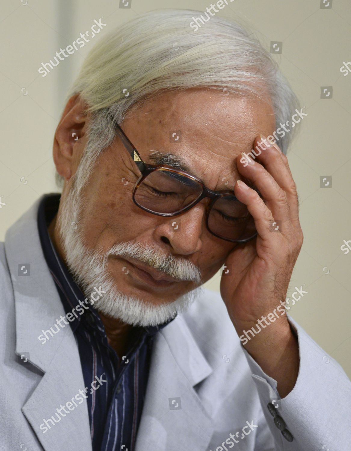 Japanese Film Director Animator Hayao Miyazaki Editorial Stock Photo ...