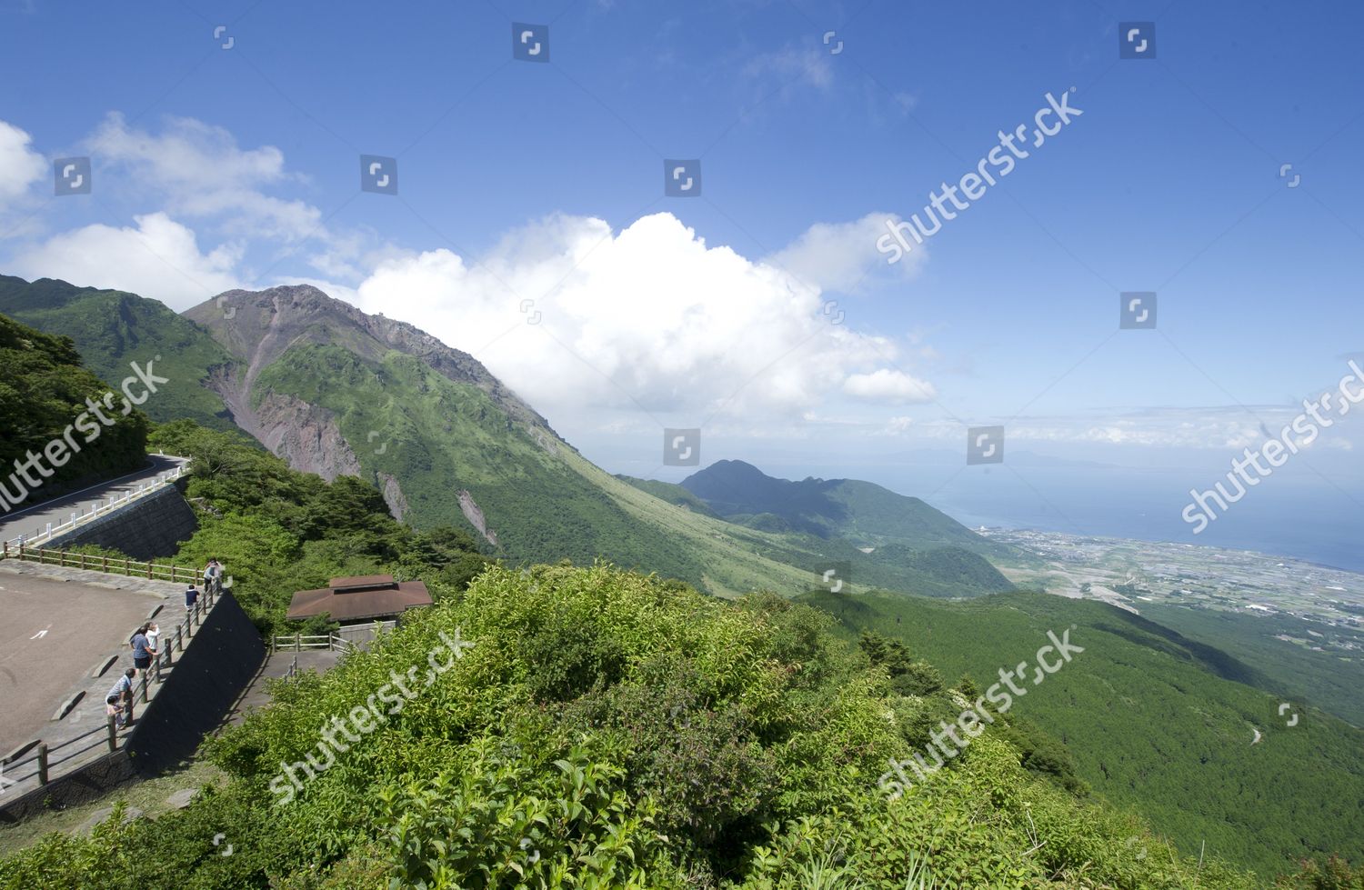 View Mt Unzen Active Volcano Unzen Editorial Stock Photo - Stock Image ...